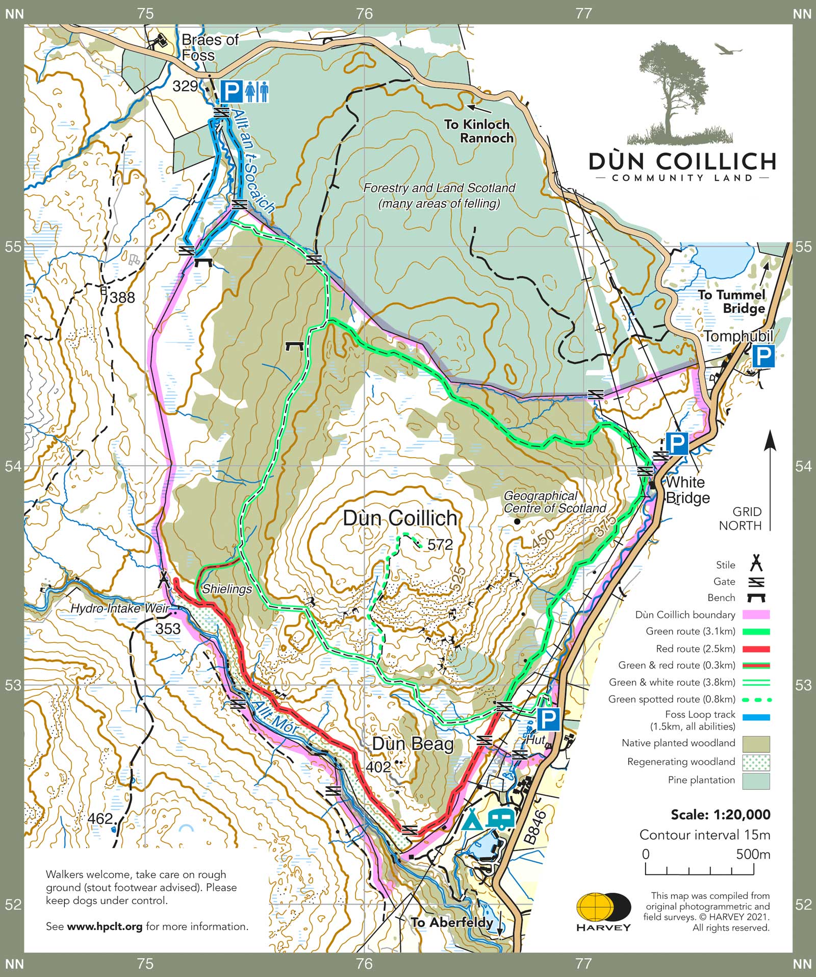 Walks in Dùn Coillich